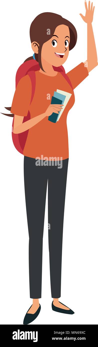 Woman tickets Stock Vector Images - Alamy