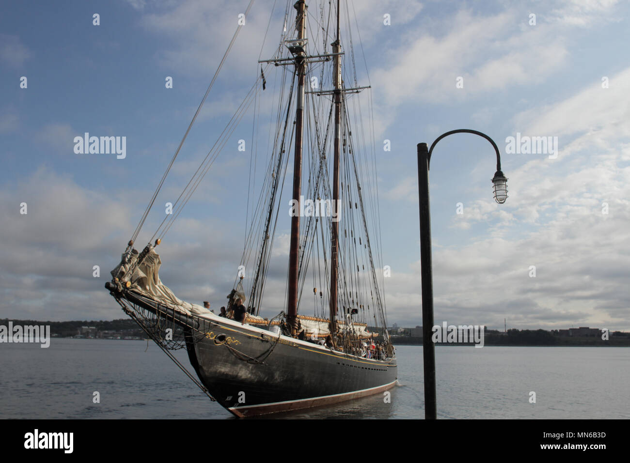 The Bluenose II in Halifax Harbour, Nova Scotia Stock Photo - Alamy