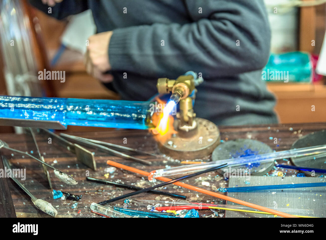 Melted glass hi-res stock photography and images - Alamy