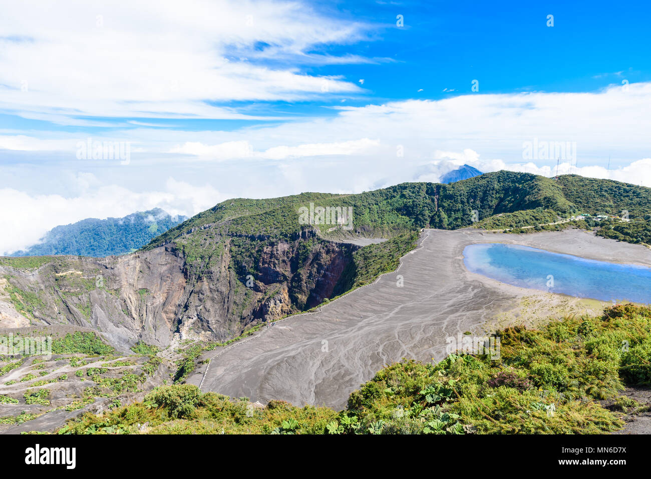 Volcanic Eruption Of Irazu Volcano High Resolution Stock Photography ...
