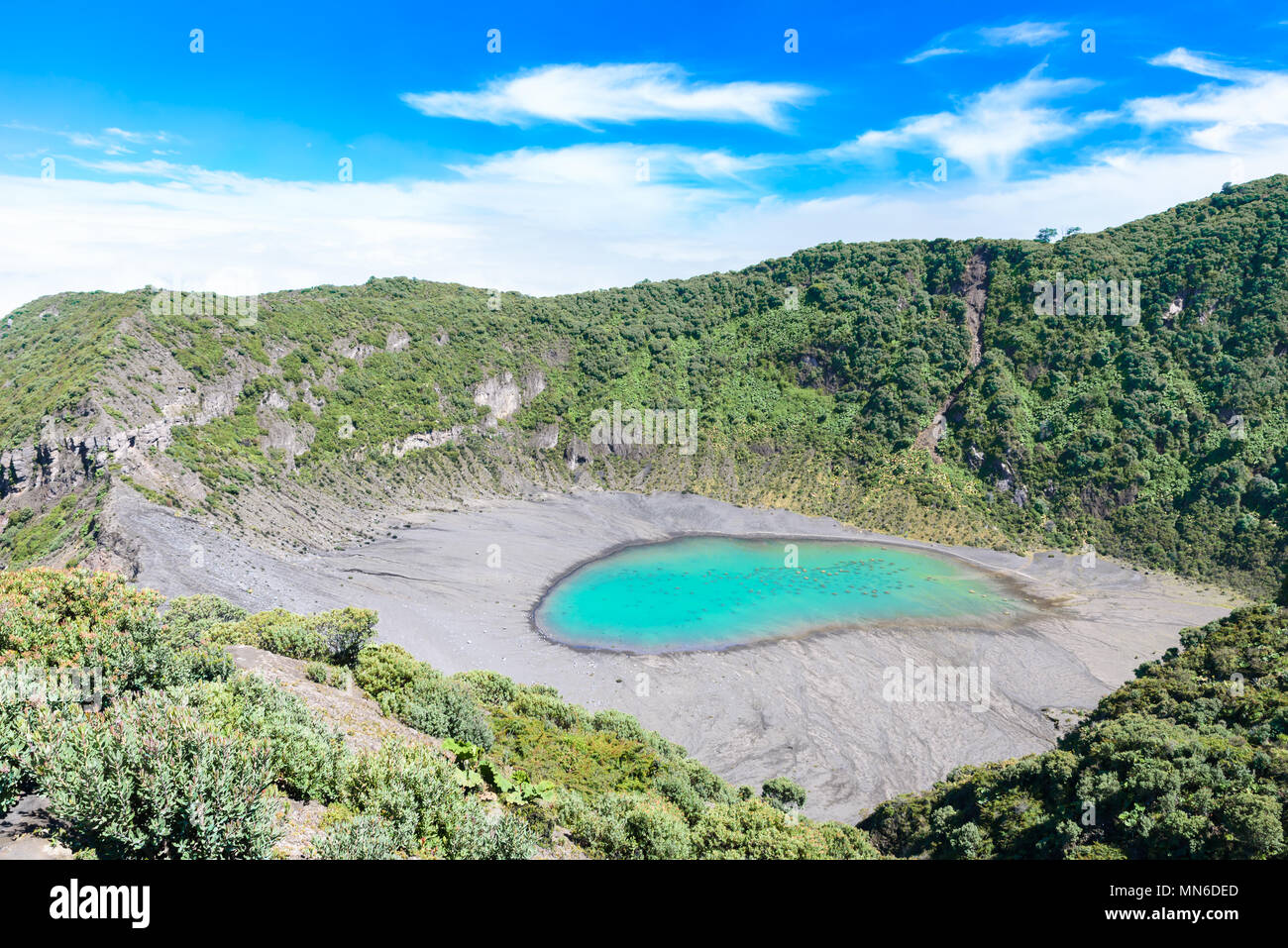 Volcanic Eruption Of Irazu Volcano High Resolution Stock Photography ...