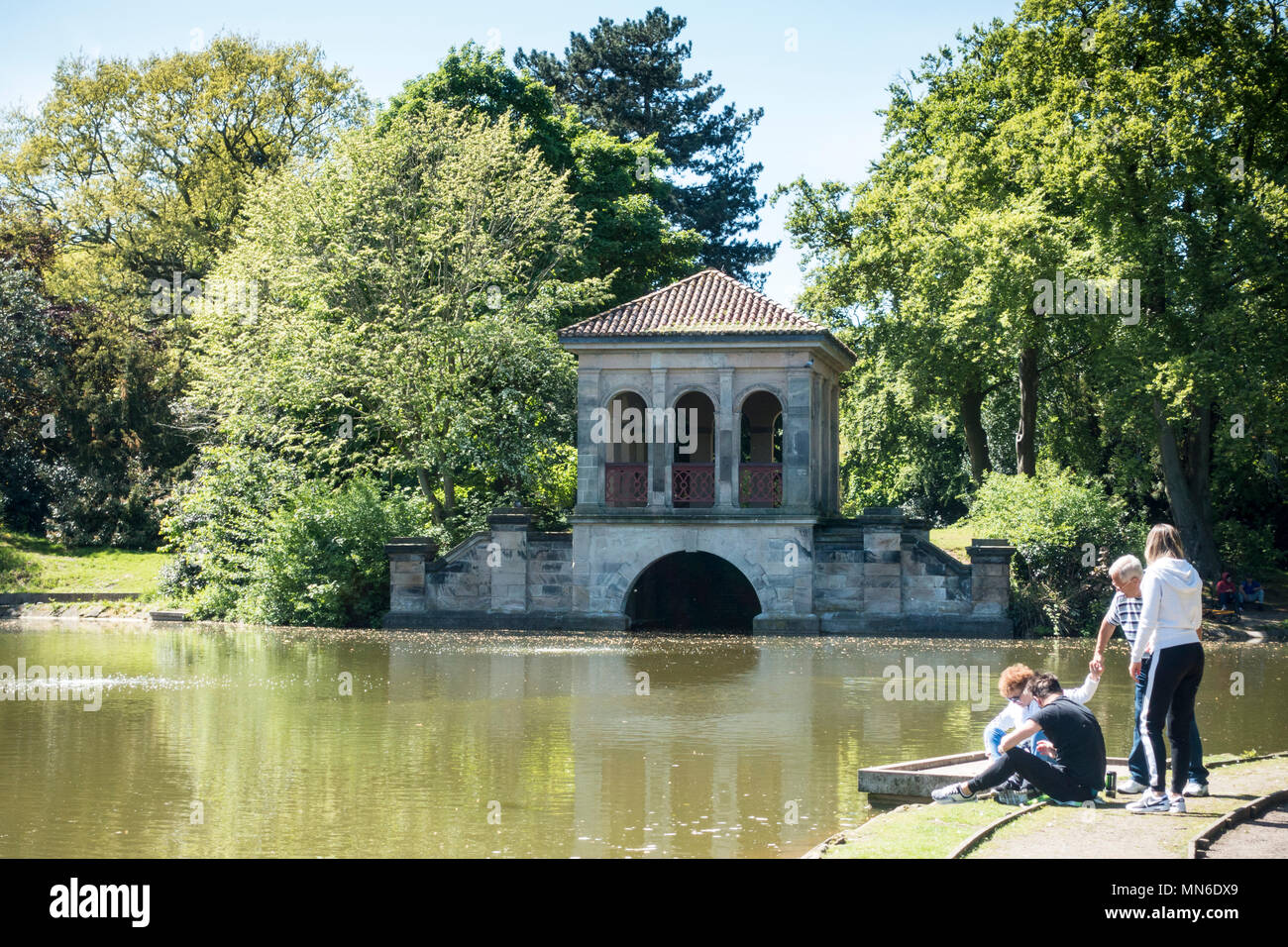 Birkenhead park boathouse hi-res stock photography and images - Alamy