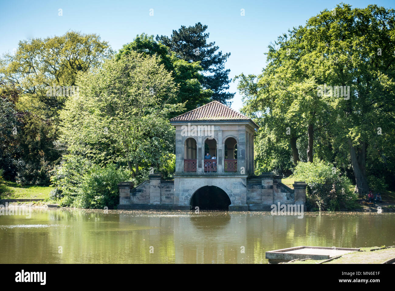 Boathouse at birkenhead park hi-res stock photography and images - Alamy