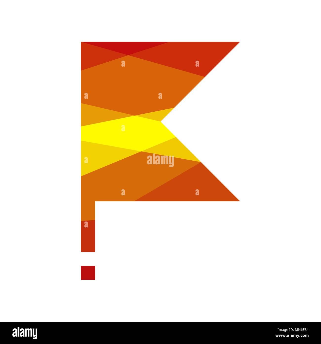 Spain flag border background Stock Vector Images - Alamy