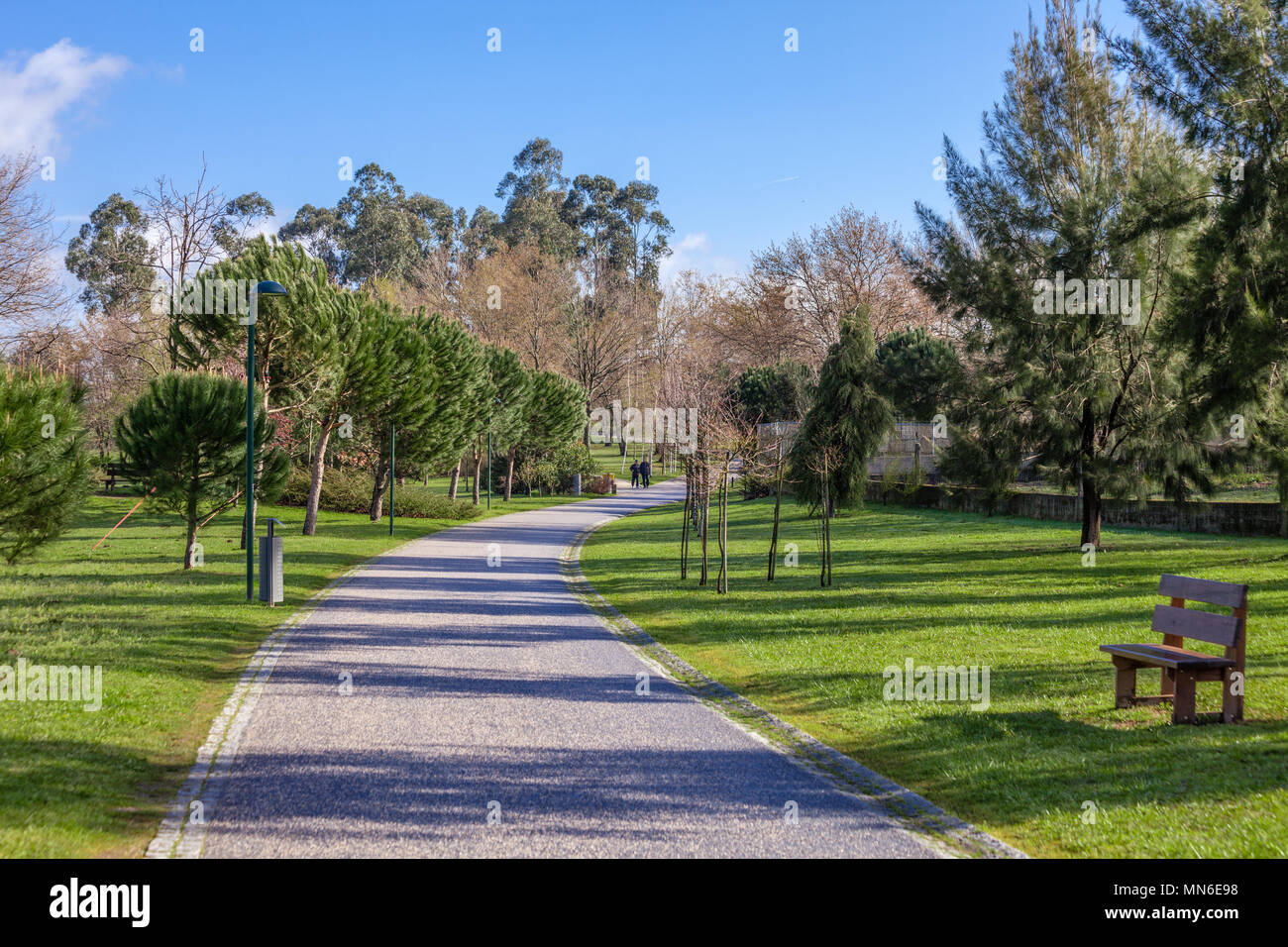 Empty Park Pathway High Resolution Stock Photography and Images - Alamy