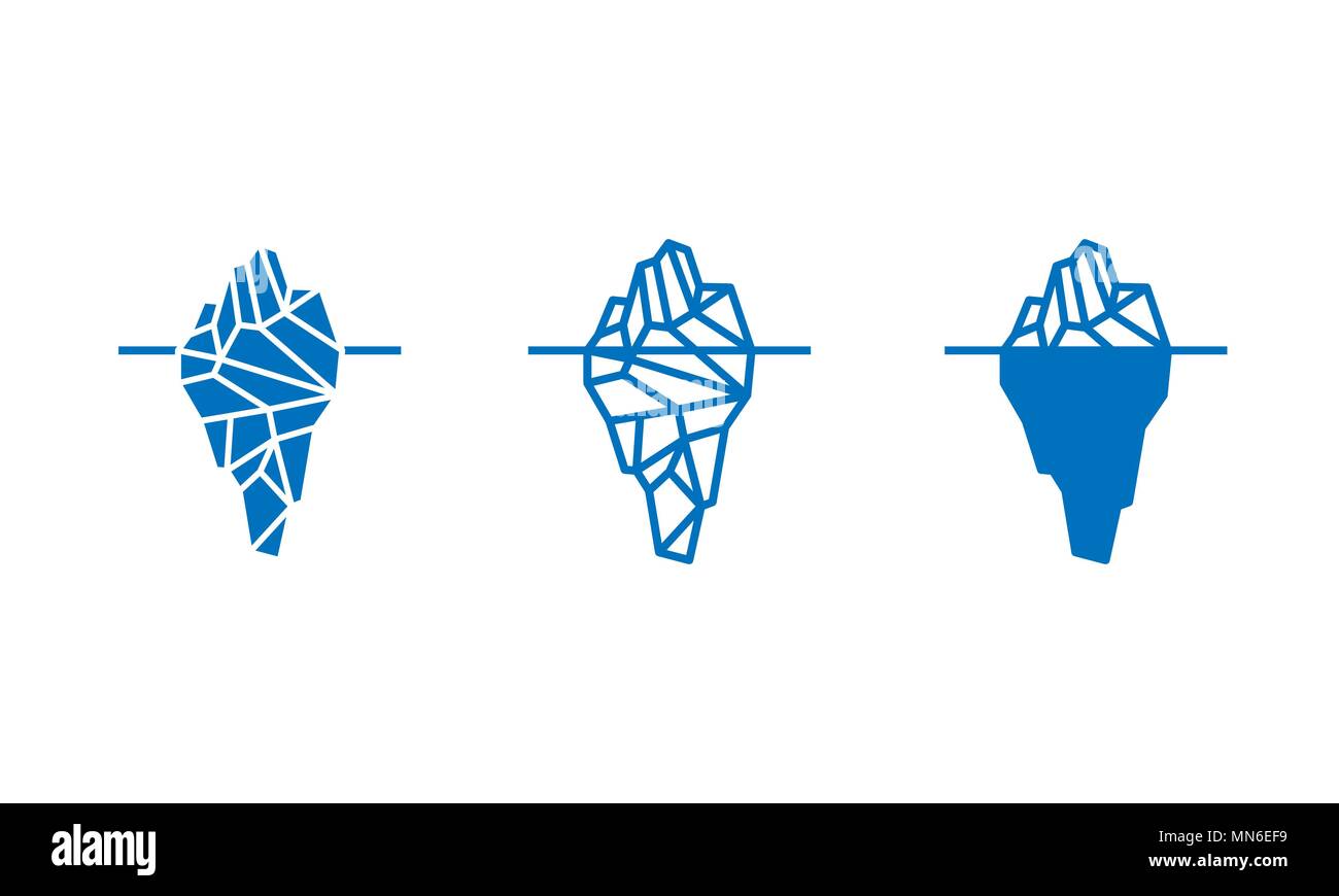 Iceberg Vector Icon Iceberg Icon Vector From Nature Collection. Thin