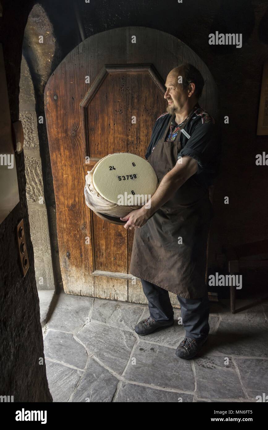 Switzerland Emmental cheese factory June 2017 | usage worldwide Stock ...