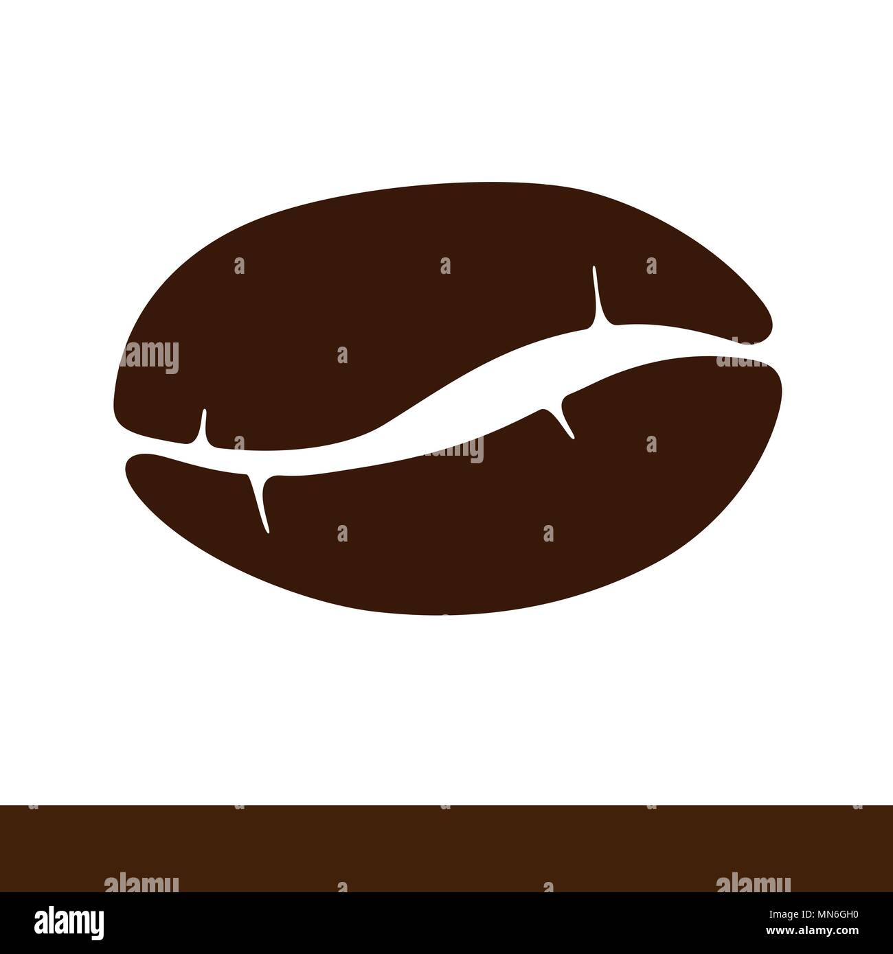 Bean plant isolated on black Stock Vector Images - Alamy