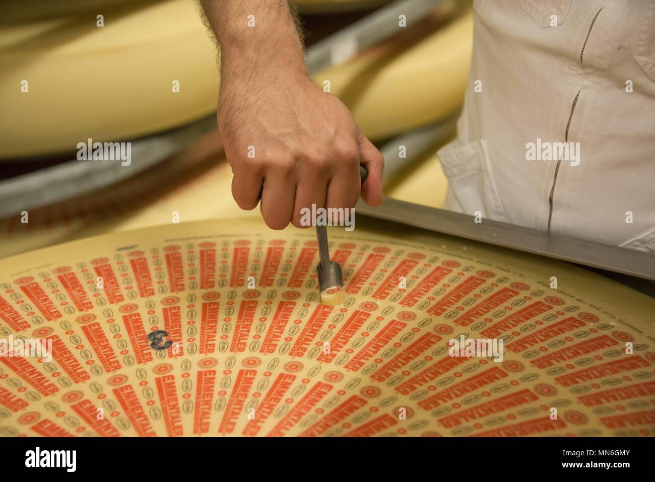 Switzerland Emmental cheese factory 24 June 2017 | usage worldwide ...