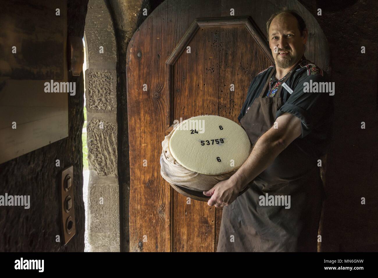 Switzerland Emmental cheese factory 24 June 2017 | usage worldwide ...
