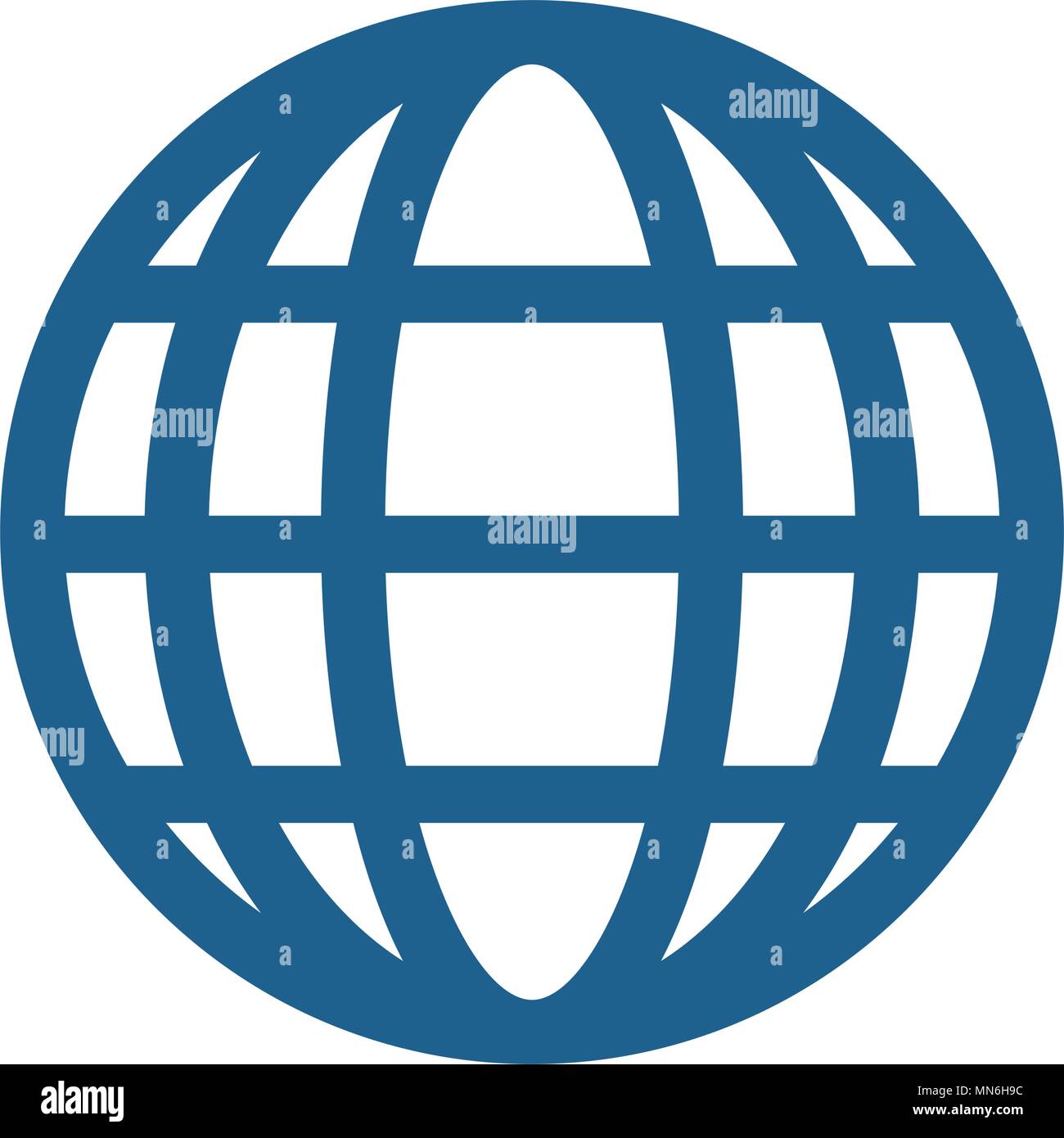 Global sphere symbol Stock Vector Image & Art - Alamy