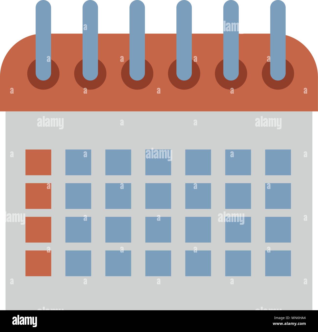 Calendar schedule symbol Stock Vector Image & Art - Alamy