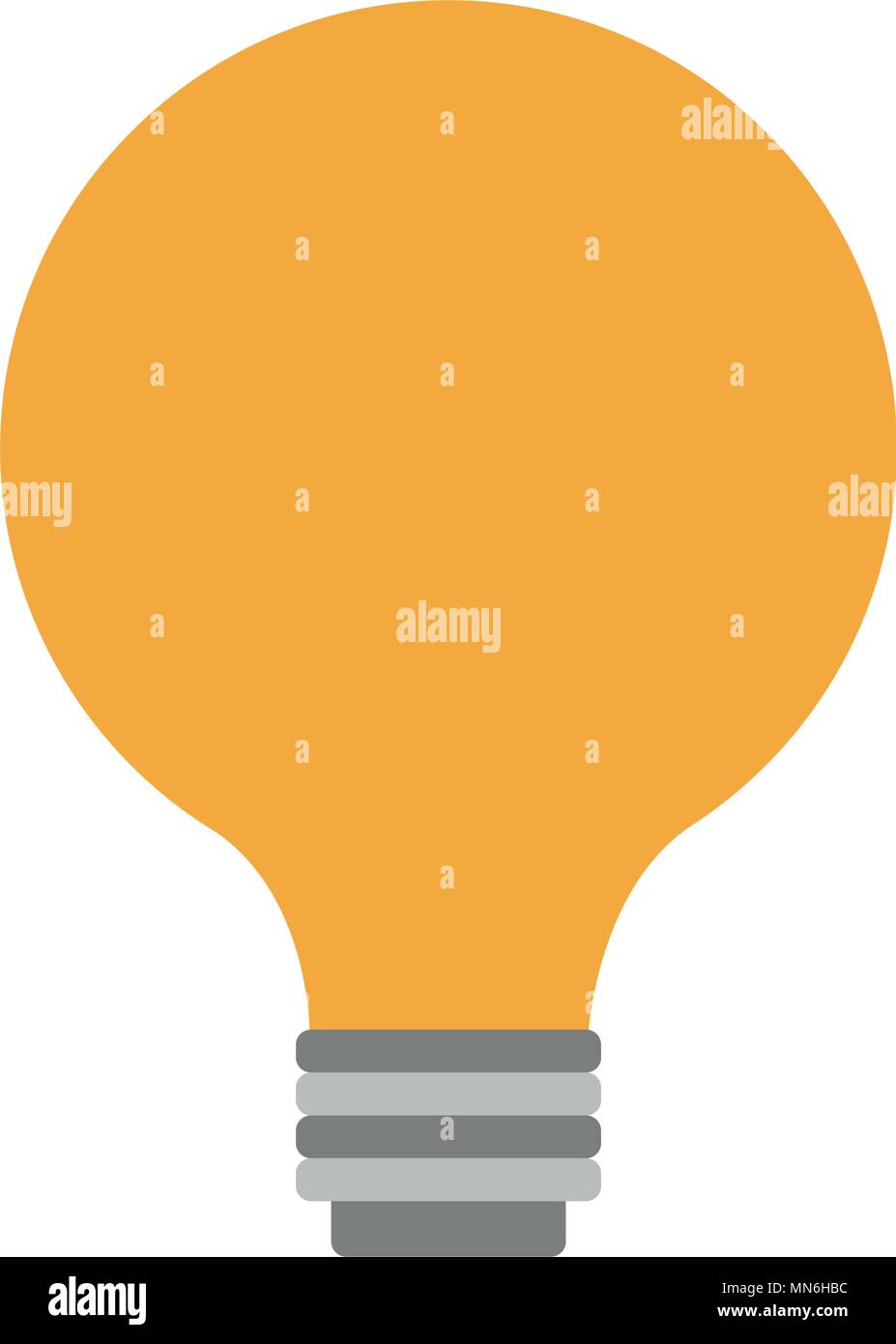 Light bulb symbol Stock Vector Image & Art - Alamy