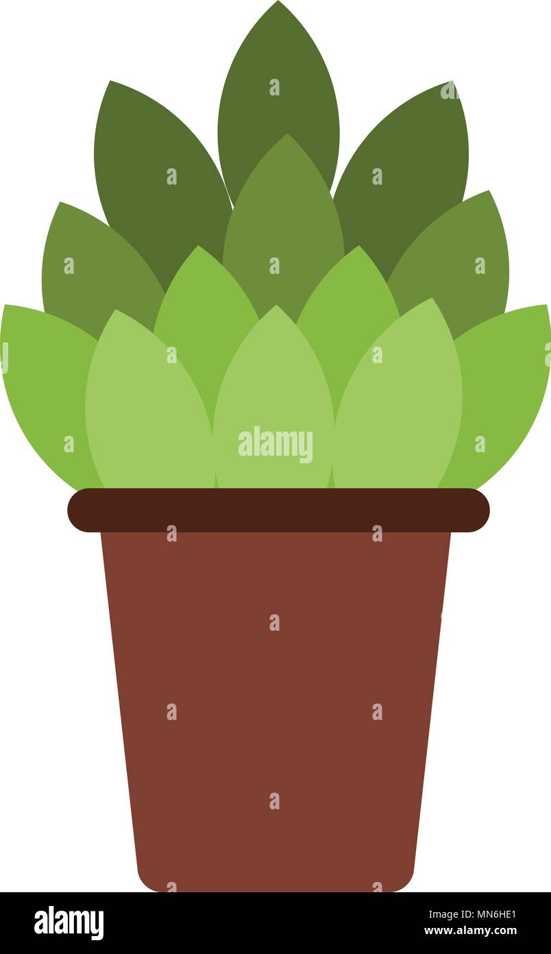 Plant in pot symbol Stock Vector Image & Art - Alamy