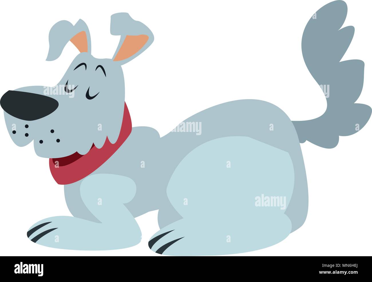 Cute dog cartoon Stock Vector Image & Art - Alamy