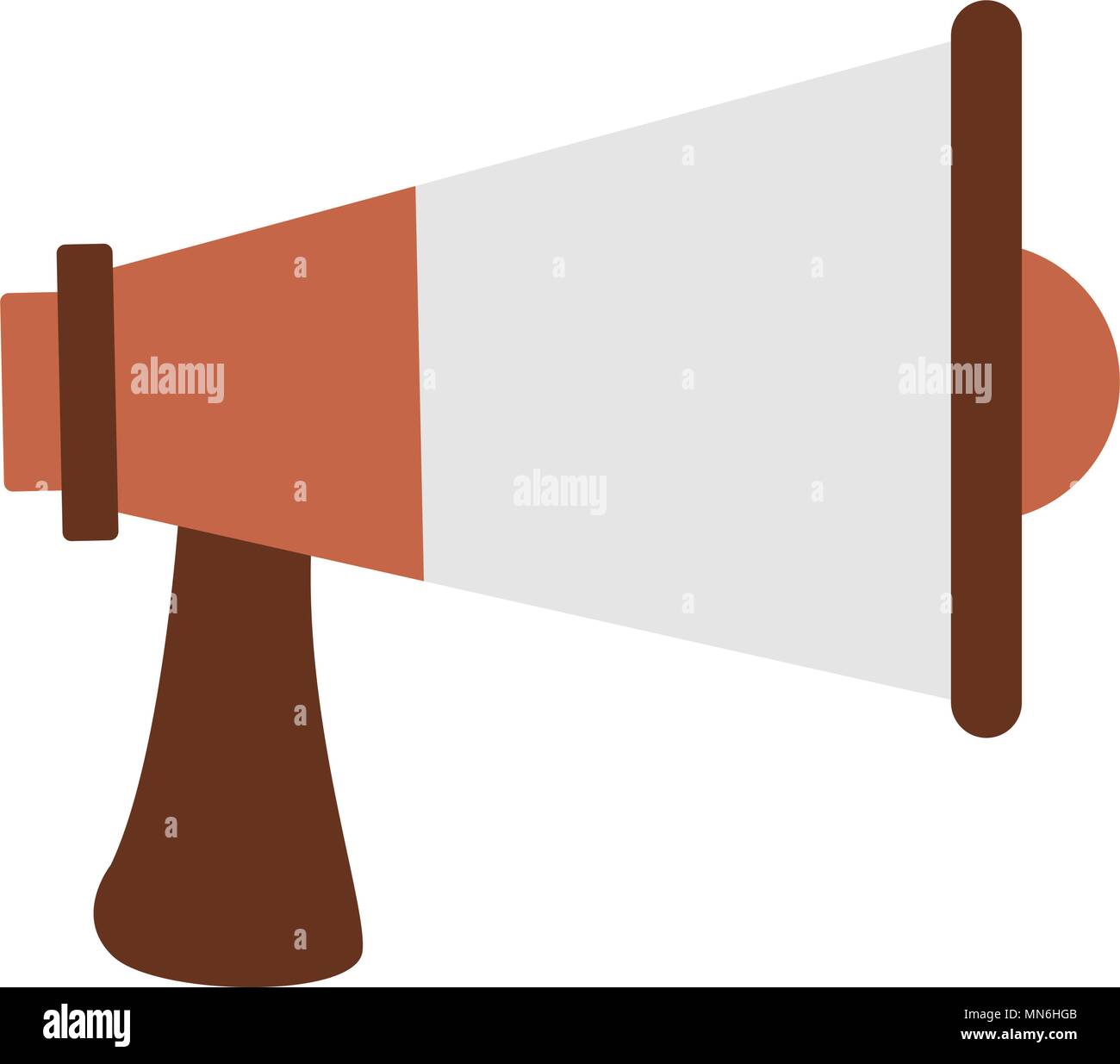 Bullhorn advertising symbol Stock Vector Image & Art - Alamy