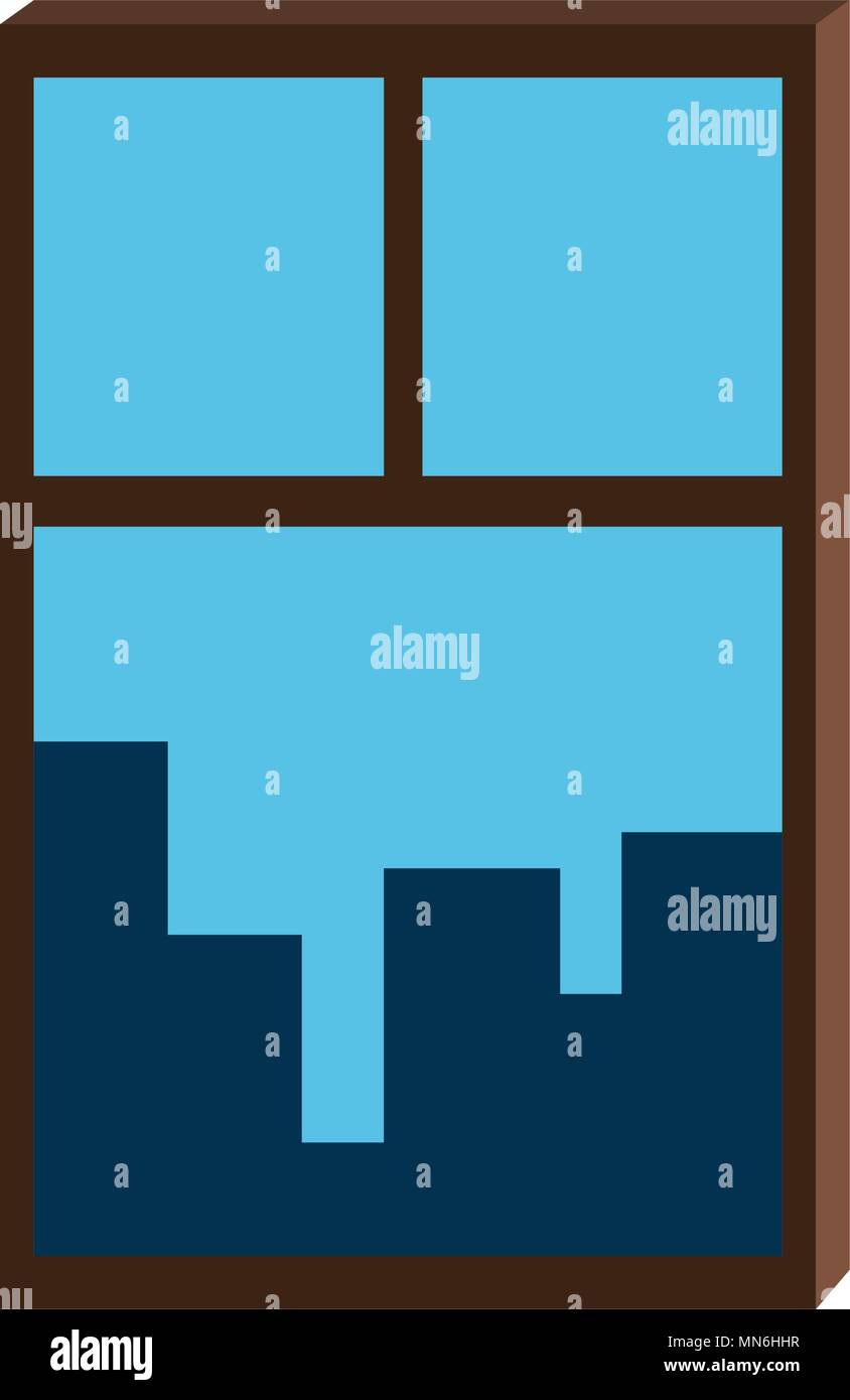 Interior light from window Stock Vector Images - Alamy