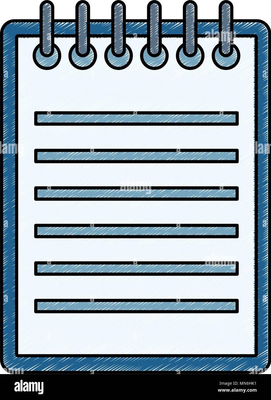 Document clipboard symbol scribble Stock Vector Image & Art - Alamy