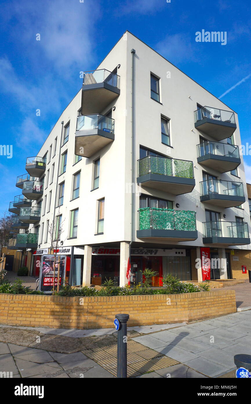 Claygate Court on Blackbird Hill in Neasden, London, England, U.K Stock ...