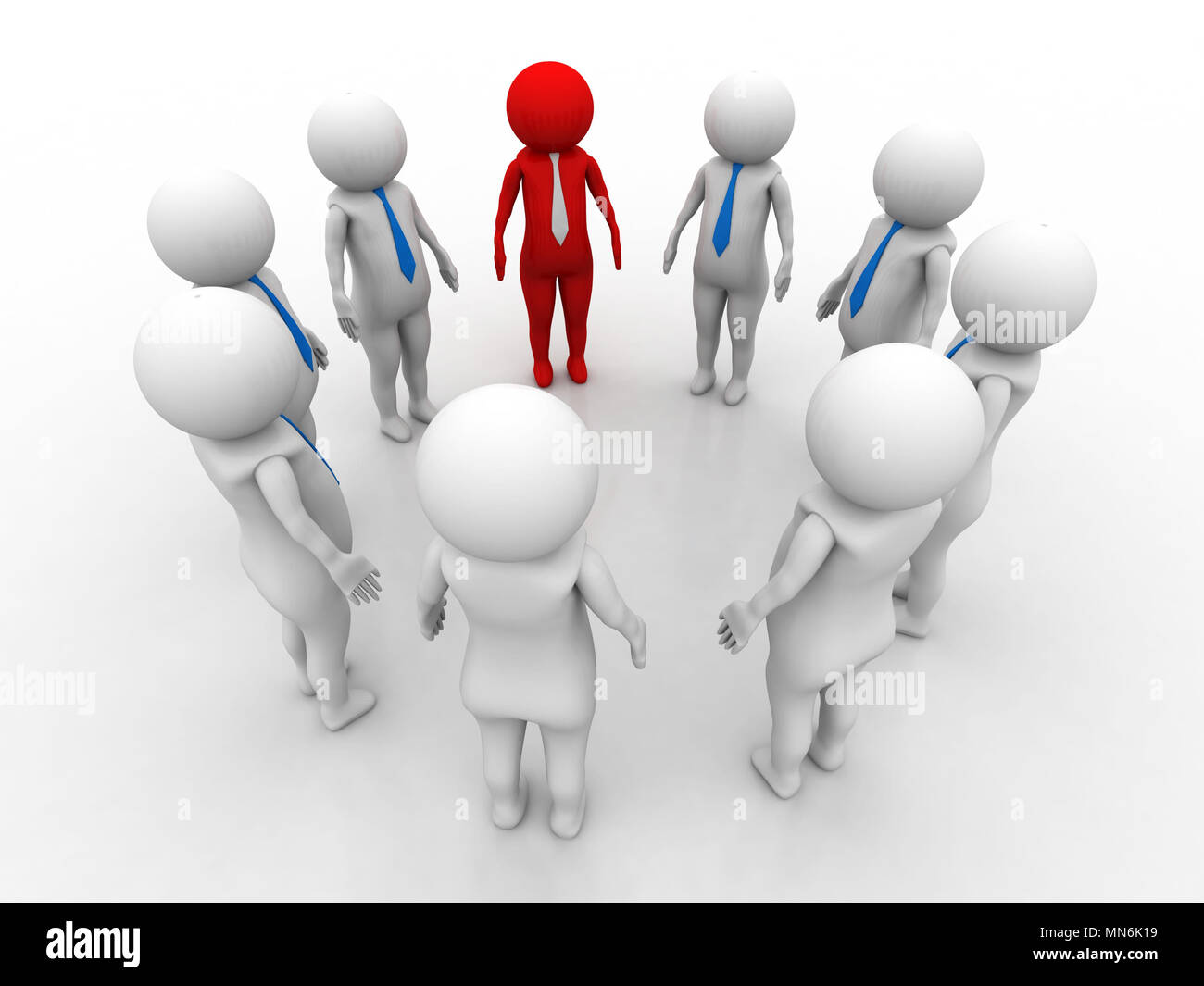 Concept image representing network, networking, connection, social networks, communications. 3d ...