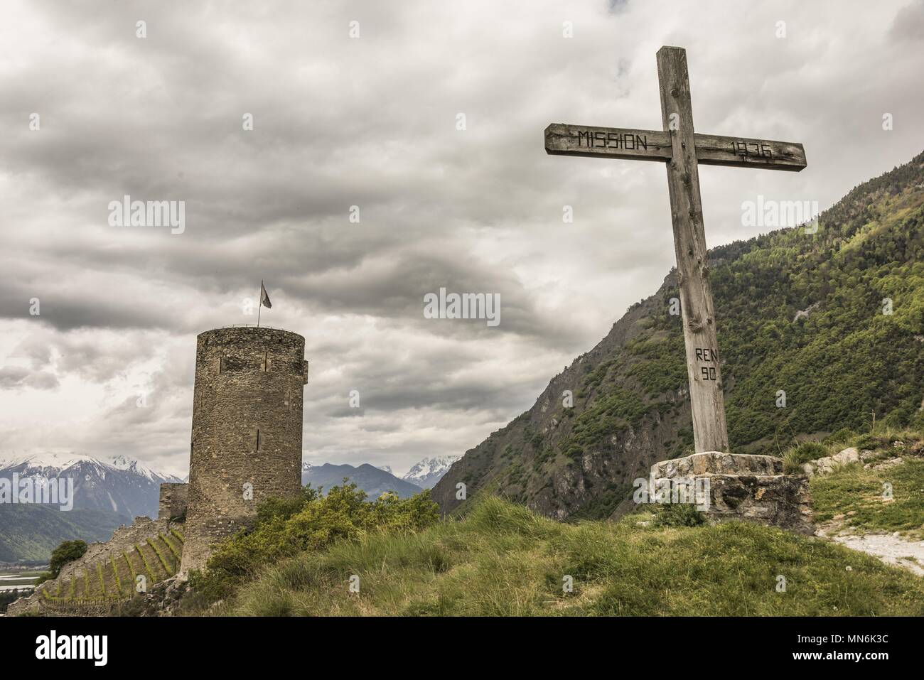 Switzerland Wallis Rhone Valley Tour Bayart 6 May 2017 | usage ...