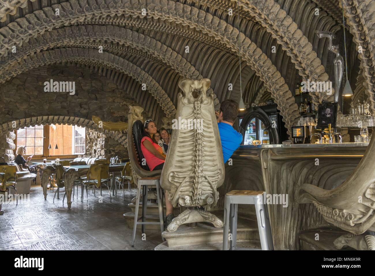 West Switzerland Gruyère Giger Bar Alien's coffee | usage worldwide ...