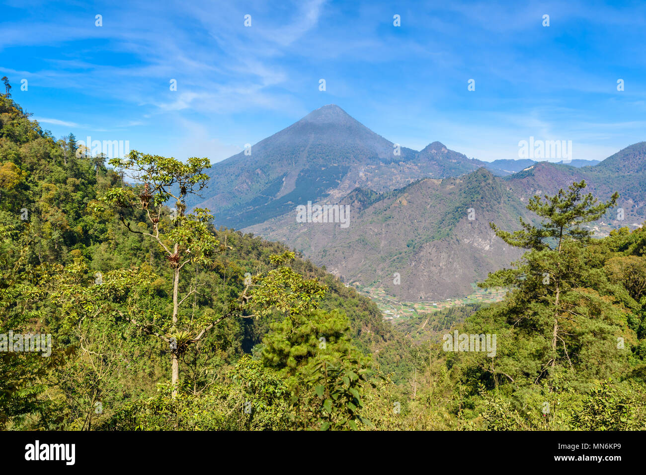 Santa Maria Volcano - Active Volcanoes in the highlands of Guatemala ...