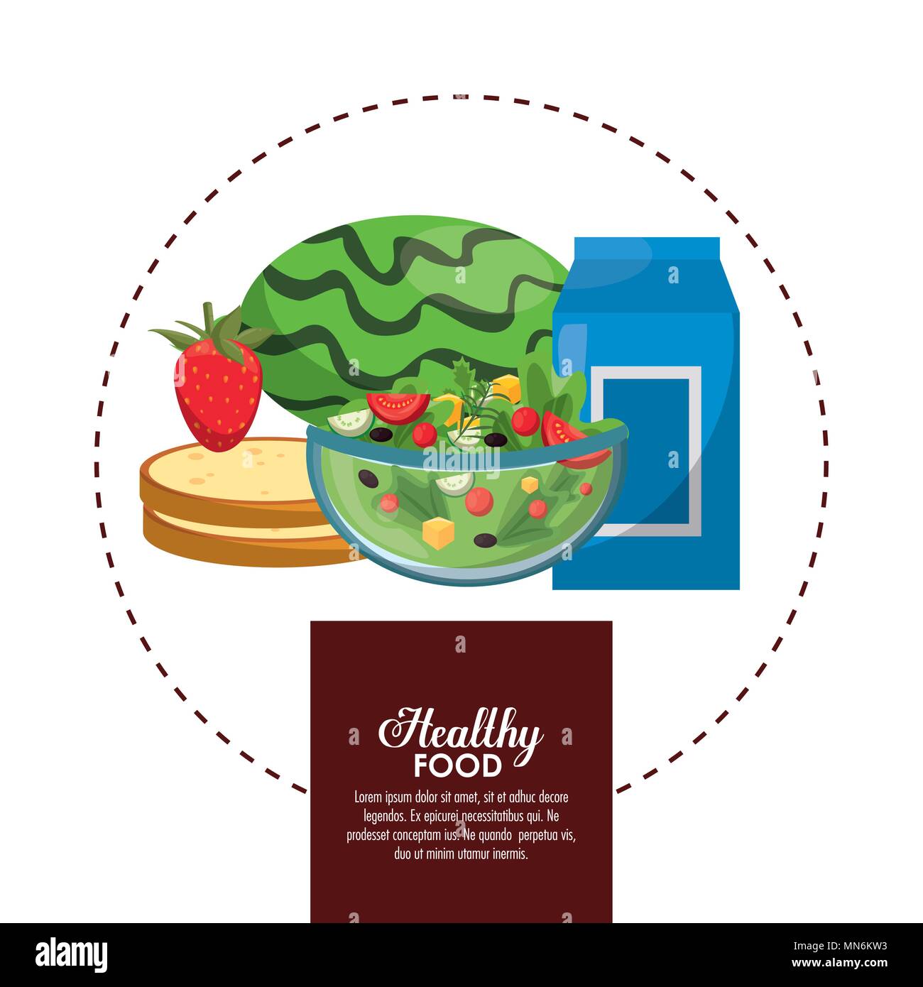 Healthy food infographic Stock Vector Image & Art - Alamy