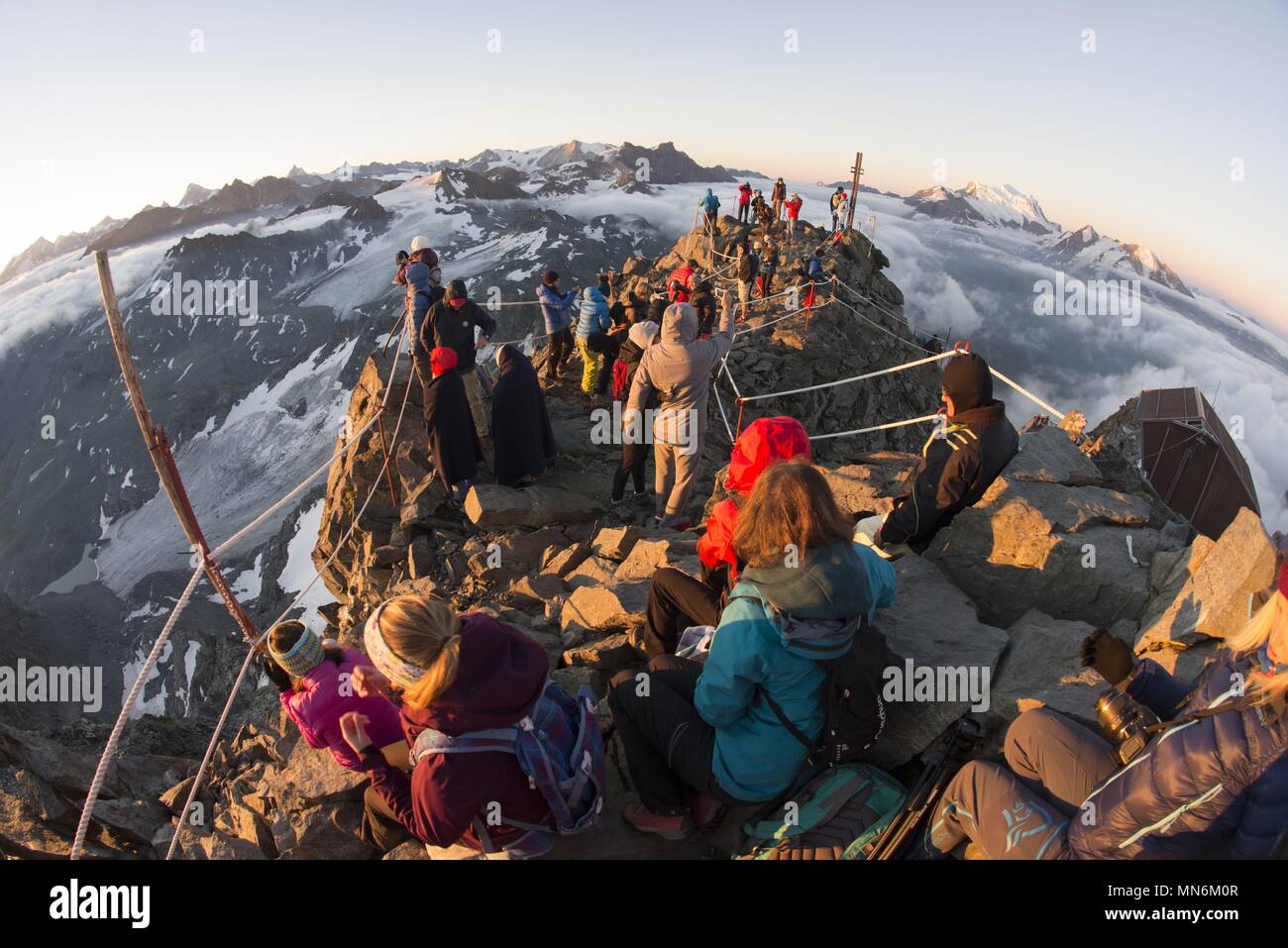 Mont fort summit hi-res stock photography and images - Alamy