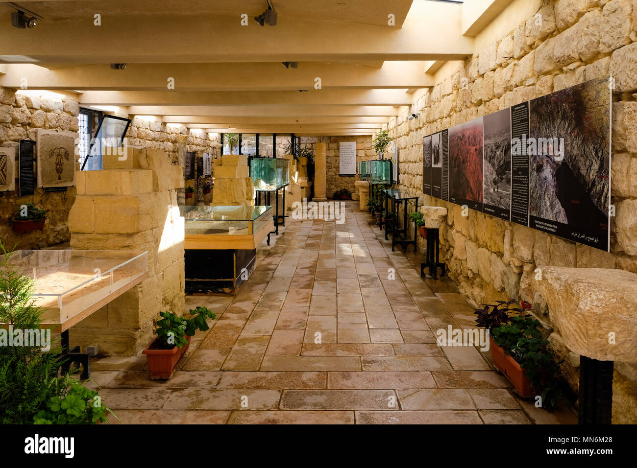 Mount Nebo Complex La Storia Museum Stock Photo - Alamy