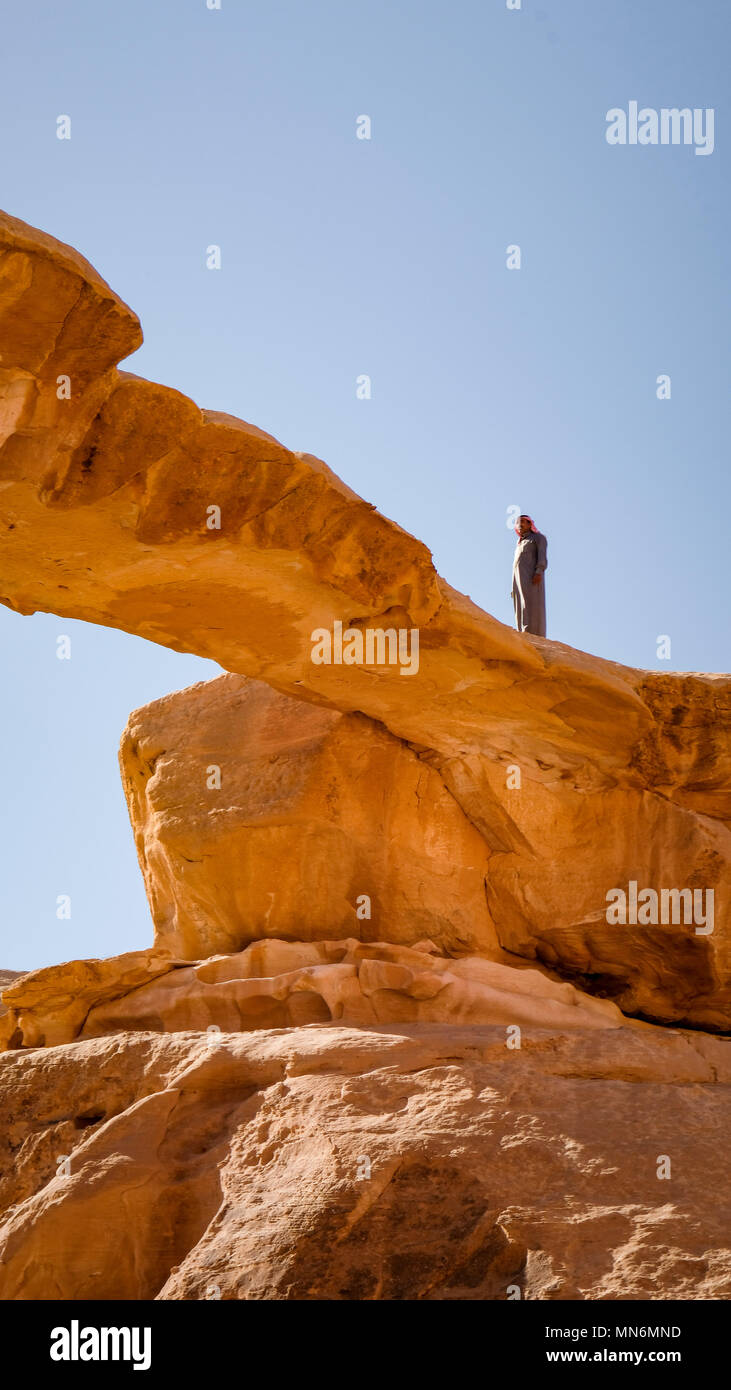 This is the rock bridge of Um Fruth. Jabal Umm Fruth Rock Bridge is one ...