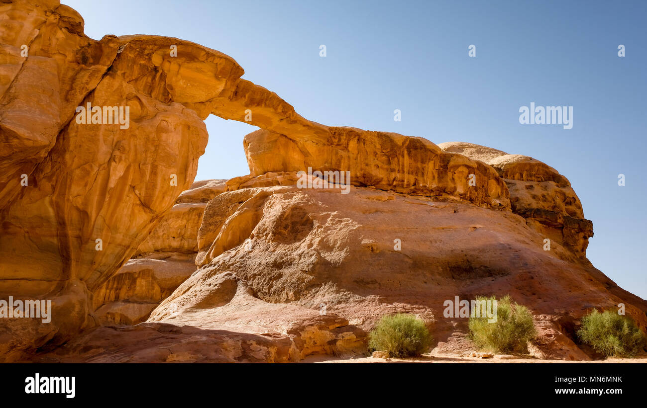 This is the rock bridge of Um Fruth. Jabal Umm Fruth Rock Bridge is one ...
