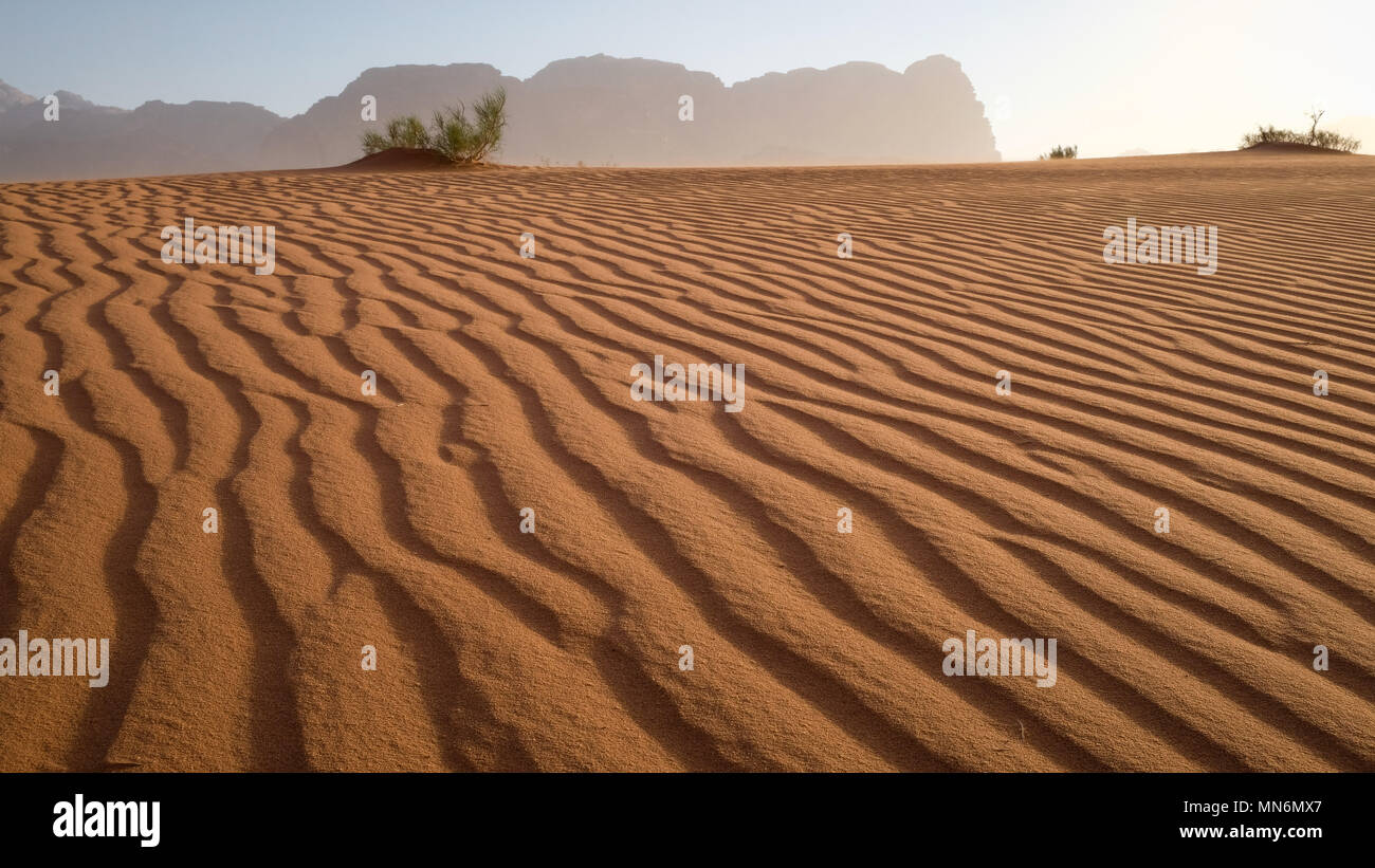 Sand dune patterns formed by wind Stock Photo - Alamy