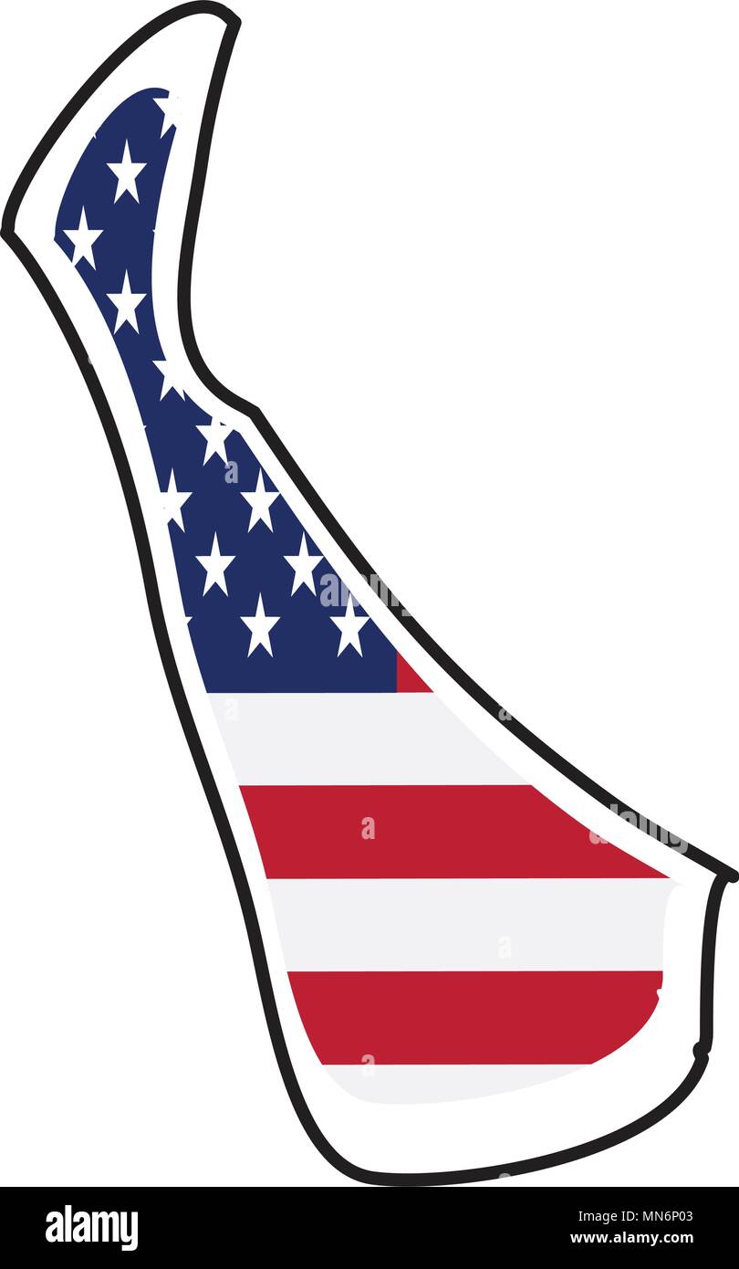 Delaware map shape united Stock Vector Images - Alamy