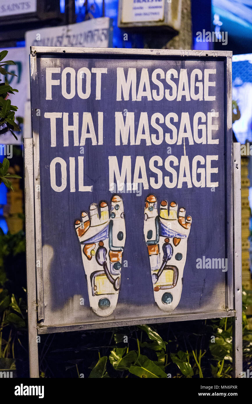 Massage sign hi-res stock photography and images - Alamy