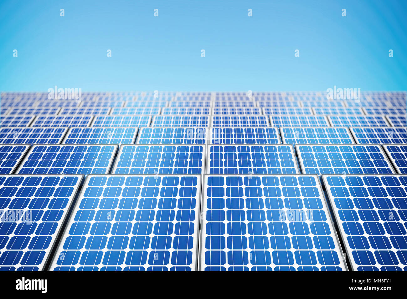 renewable solar energy - solar panels Stock Photo - Alamy