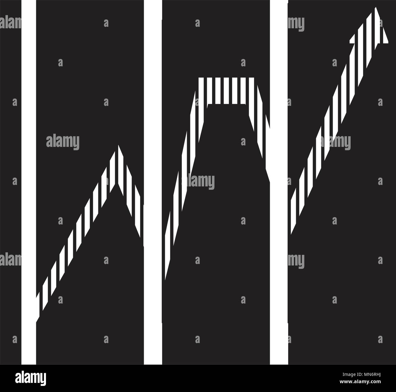 Isolated business graph Stock Vector Image & Art - Alamy