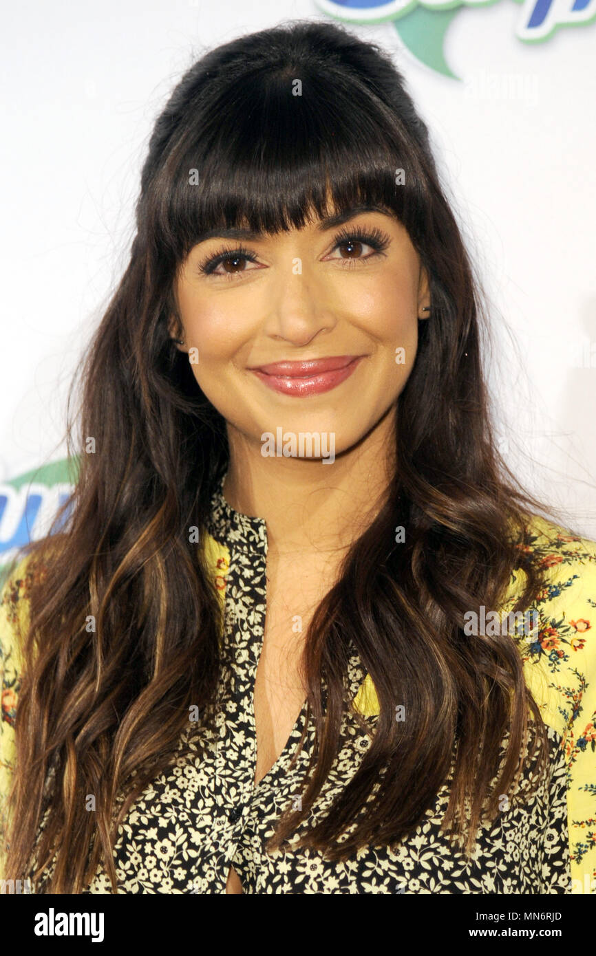 NEW YORK, NY - MARCH 16: Hannah Simone celebrates Swiffer's 18th ...