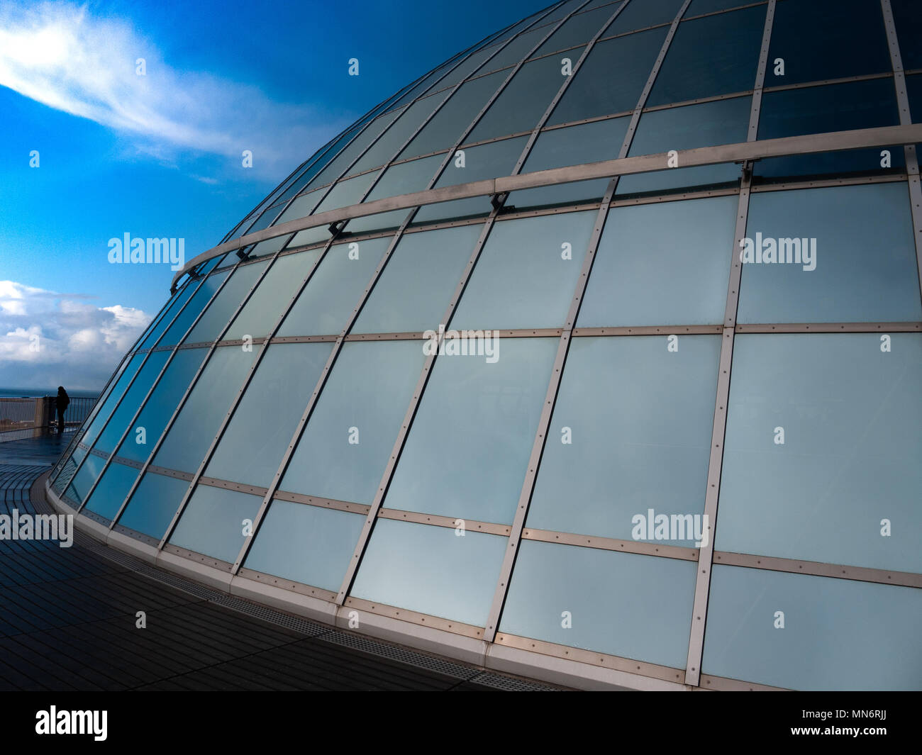 Perlan restaurant on water towers, Reykjavik, Iceland Stock Photo - Alamy