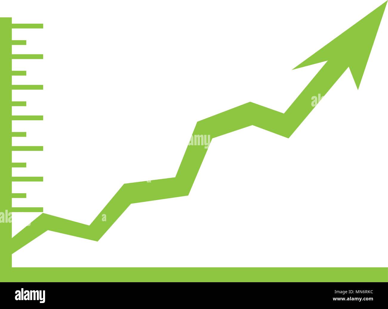 Isolated business graph Stock Vector Image & Art - Alamy