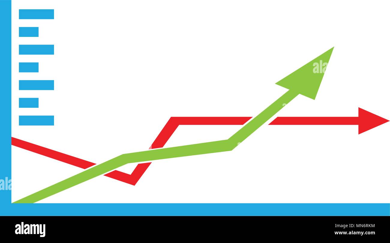 Isolated business graph Stock Vector Image & Art - Alamy