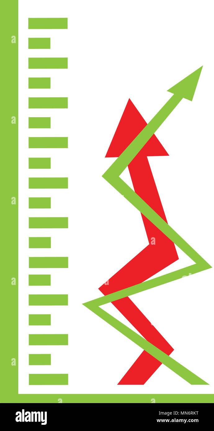 Isolated business graph Stock Vector Image & Art - Alamy