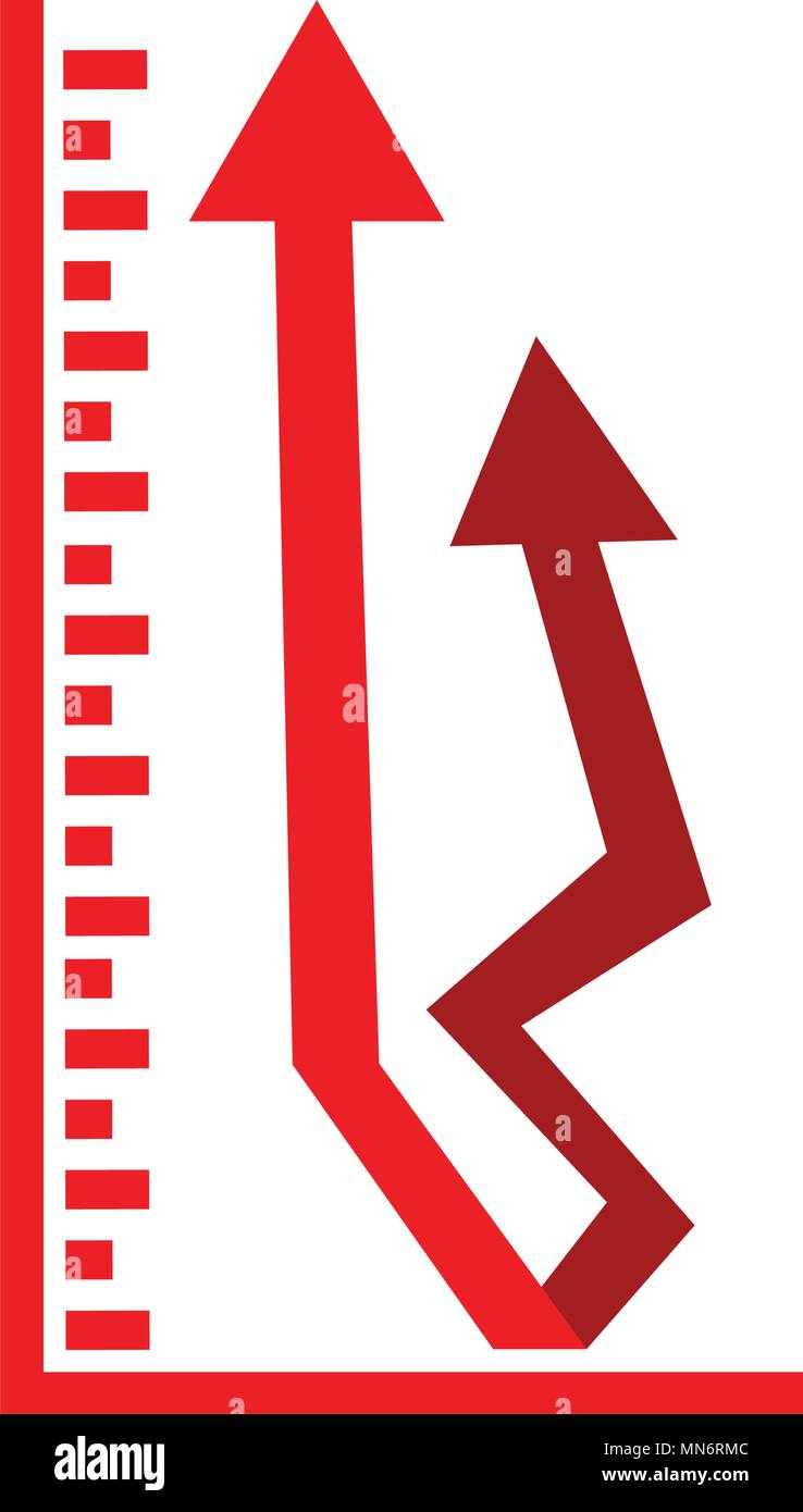 Isolated business graph Stock Vector Image & Art - Alamy