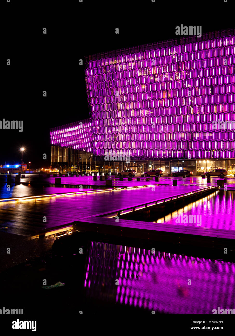 Harpa concert hall, Reykjavic, Iceland Stock Photo - Alamy