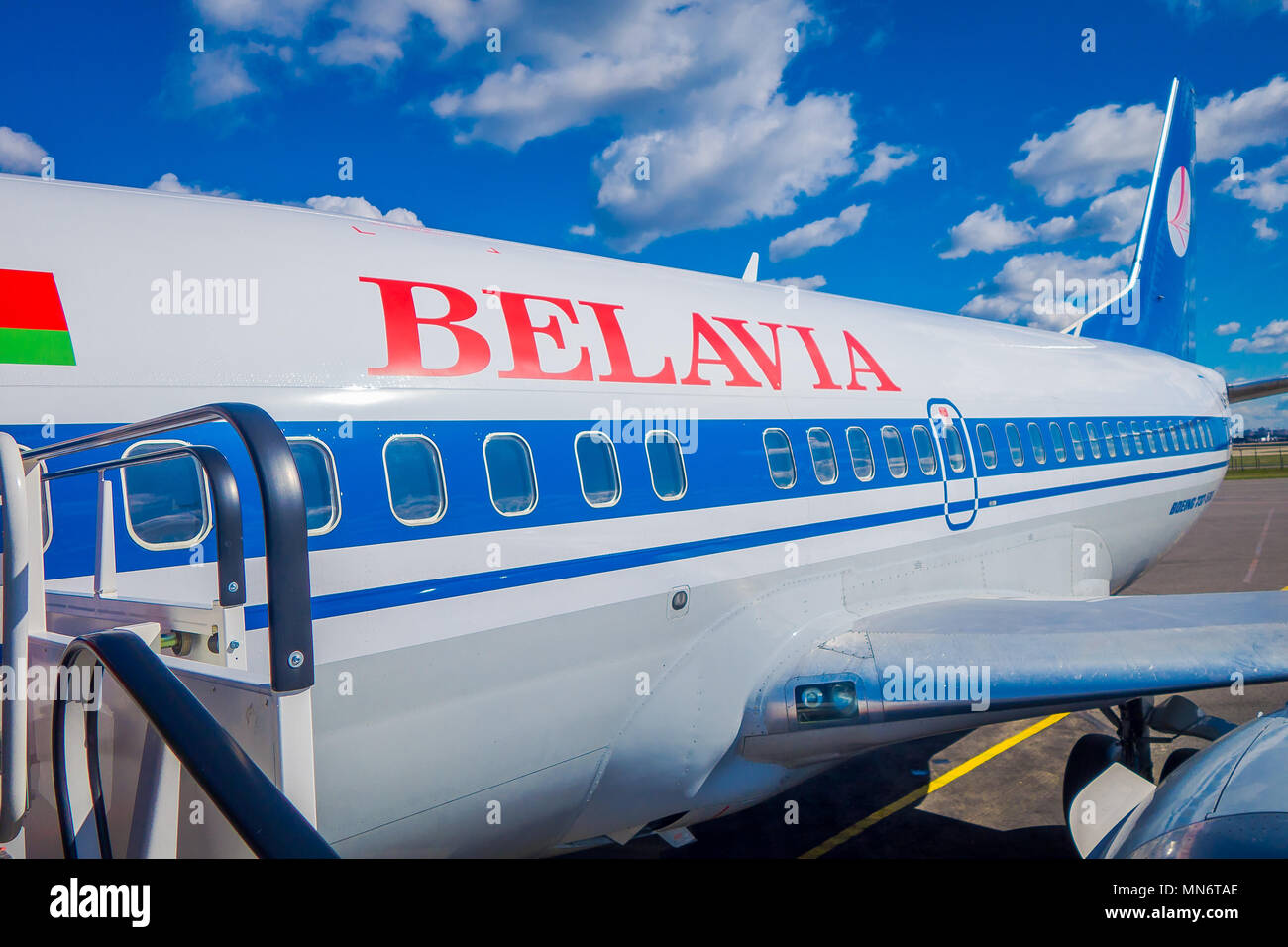 Belavia belorussian airlines hi-res stock photography and images - Alamy
