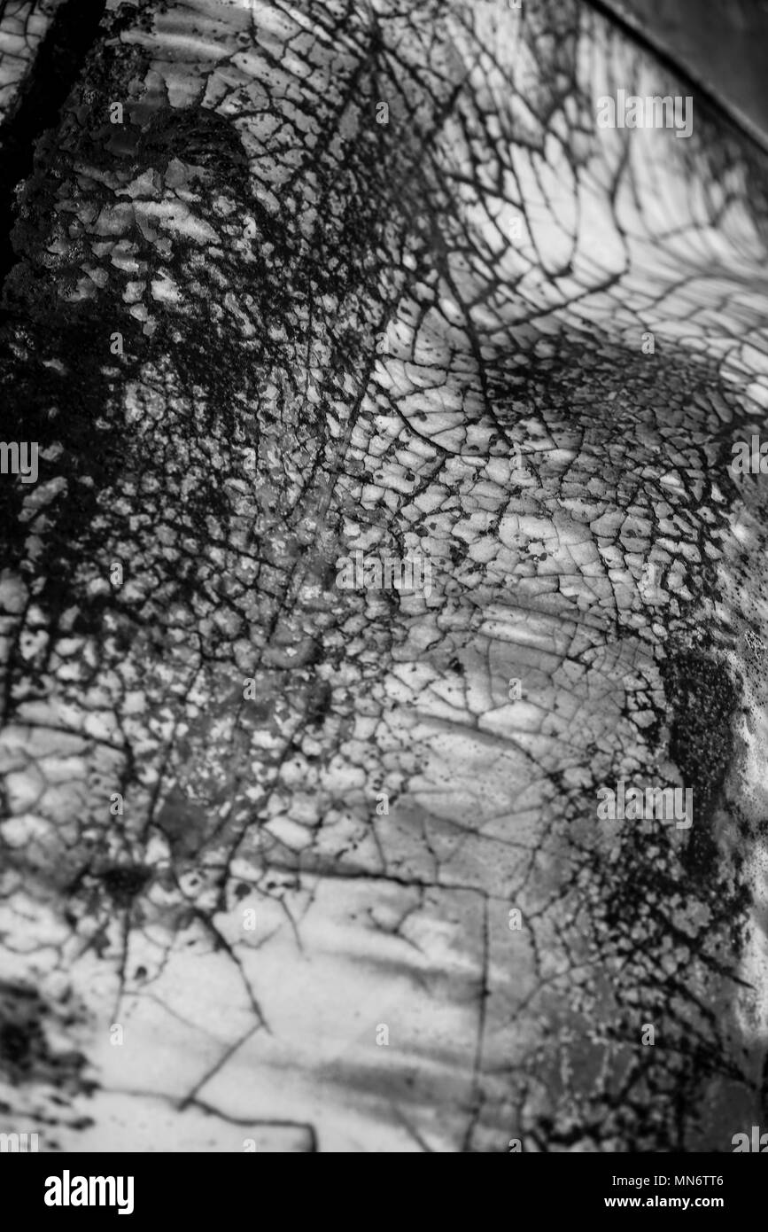 Texture peeling paint cracked Black and White Stock Photos & Images - Alamy
