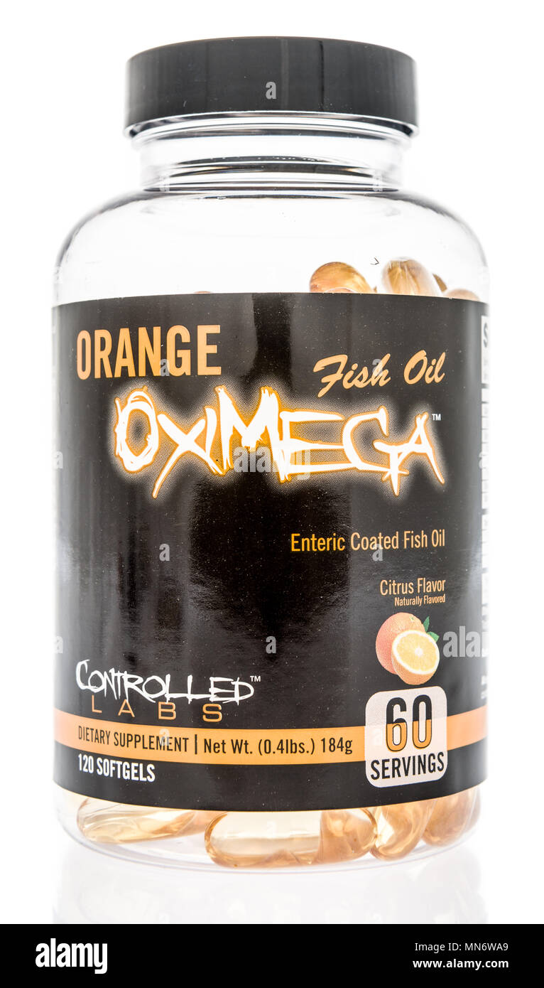 Fish oil bottle label hi-res stock photography and images - Alamy