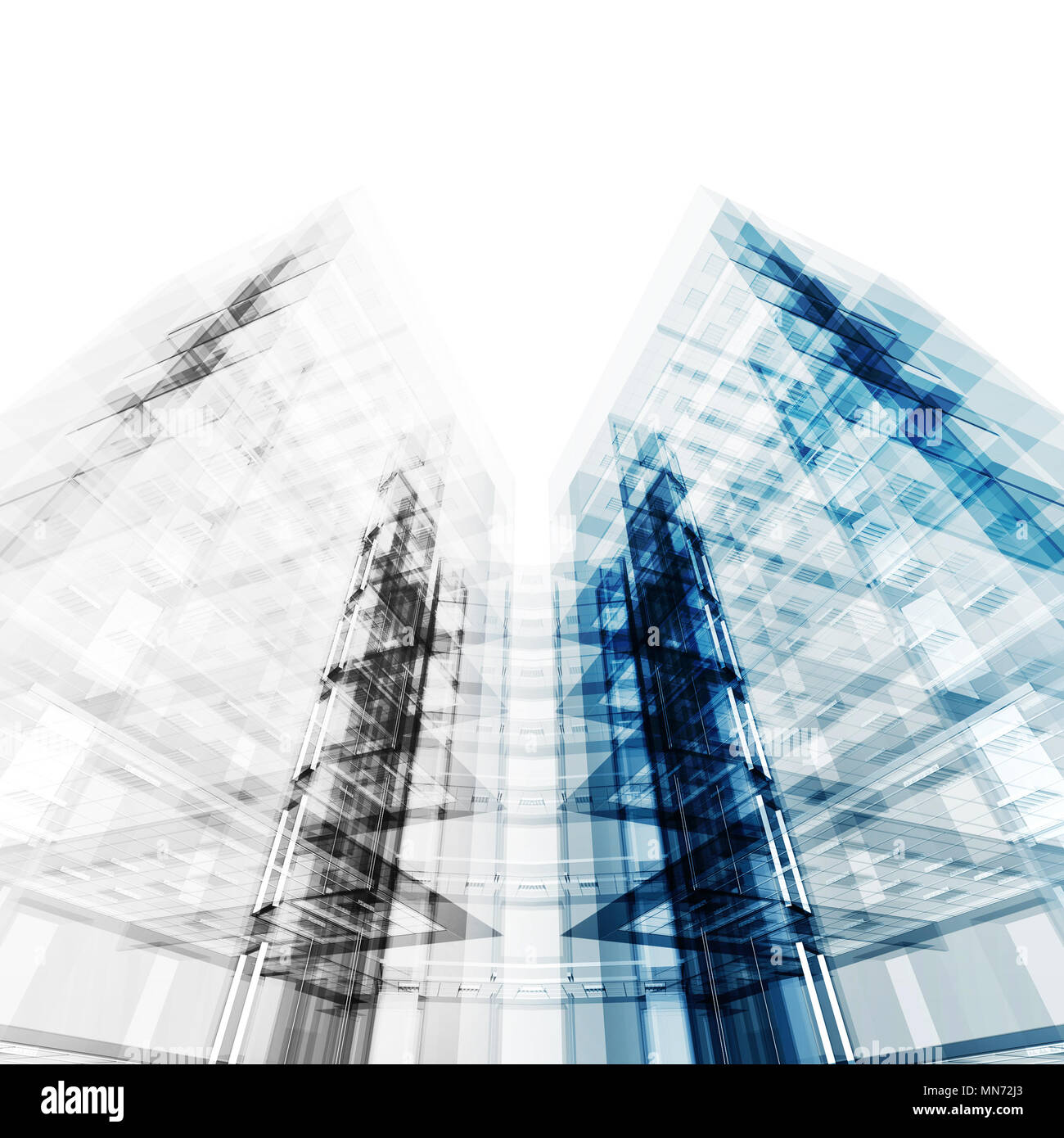 Construction architecture background. 3d rendering Stock Photo - Alamy