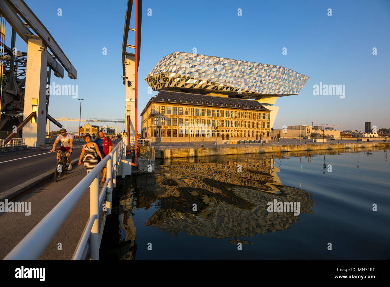 The Antwerp Port Authority building, in Antwerp, Belgium, former ...