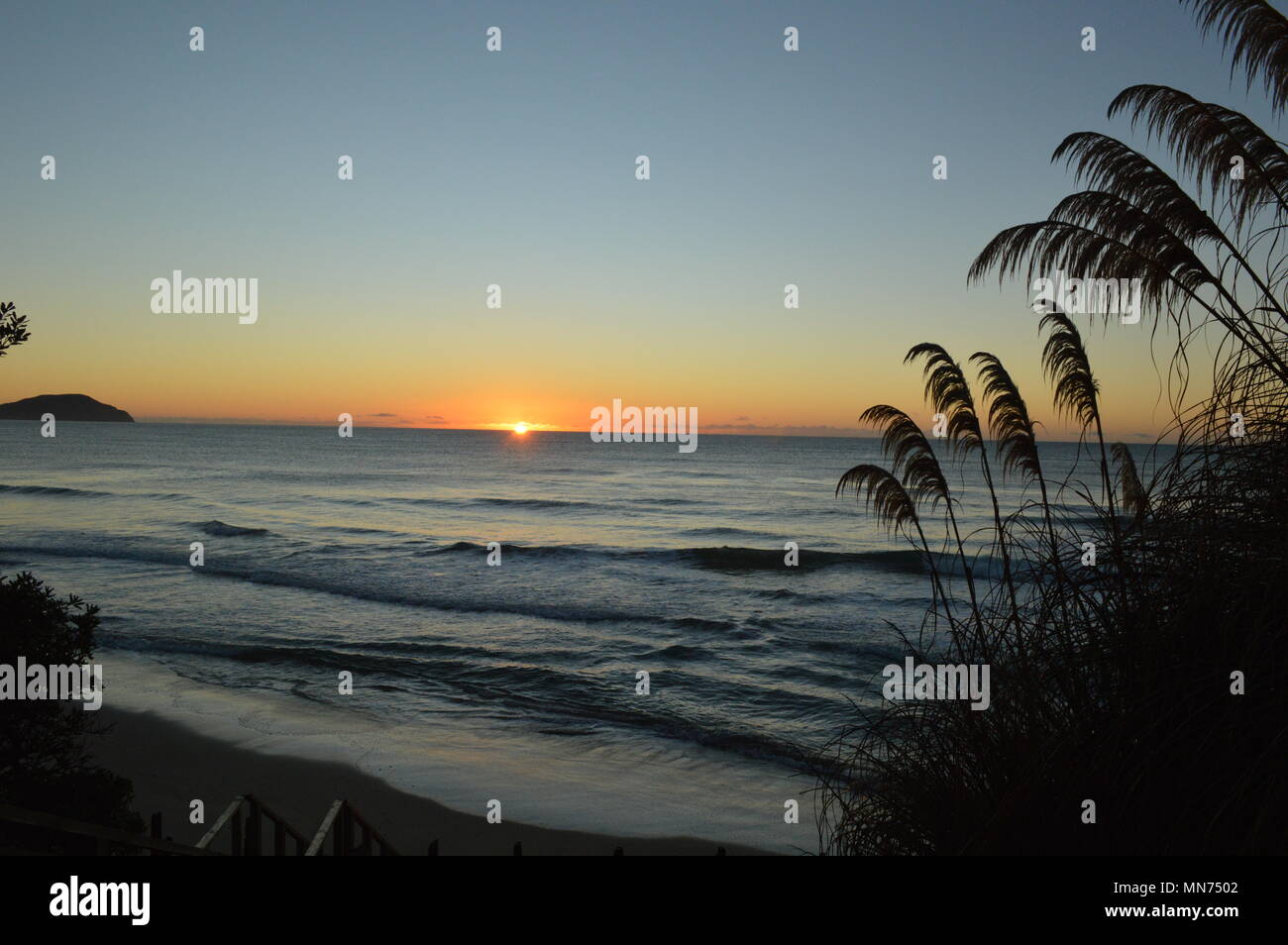 First to see the Sunrise Stock Photo - Alamy